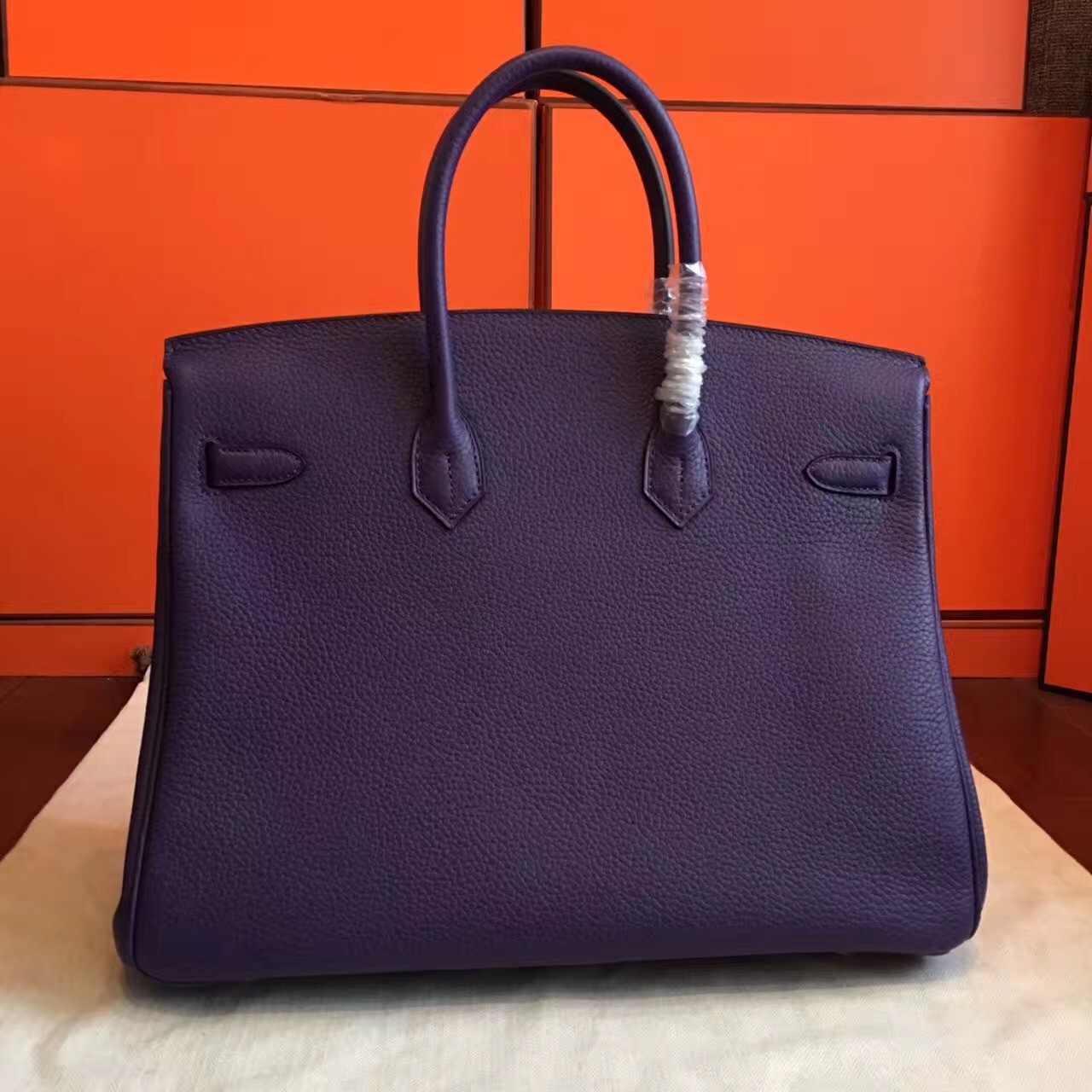 Hermes Iris Clemence Birkin 35cm Handmade Bag QY01765 | Hermes Birkin Bags